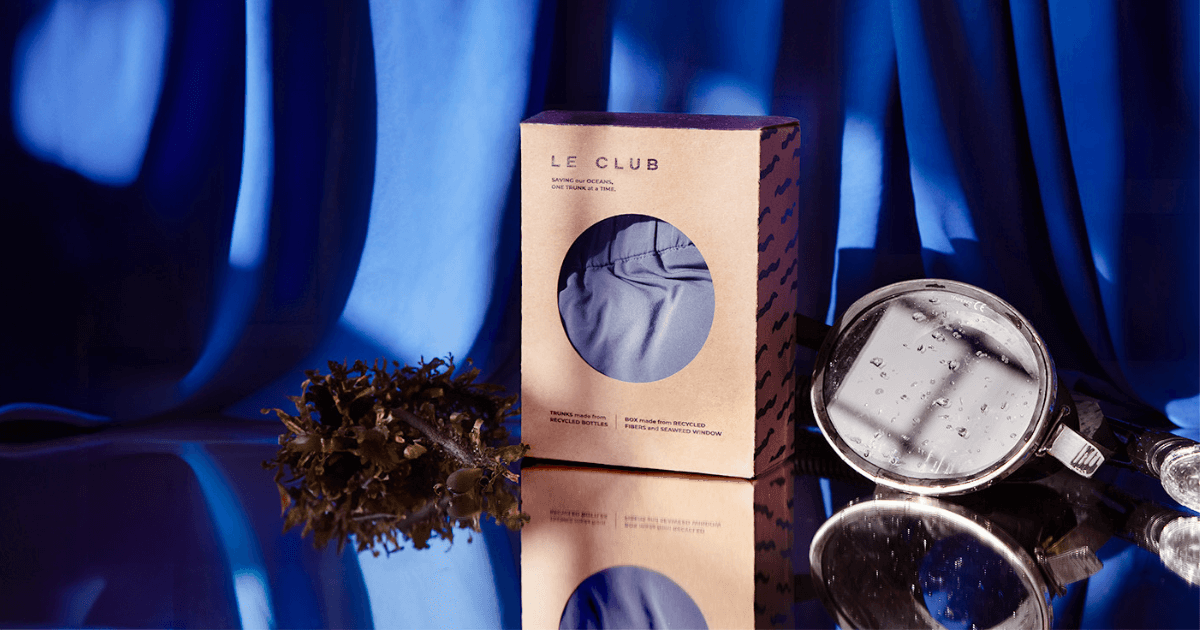 Le Club x Sway Seaweed Packaging